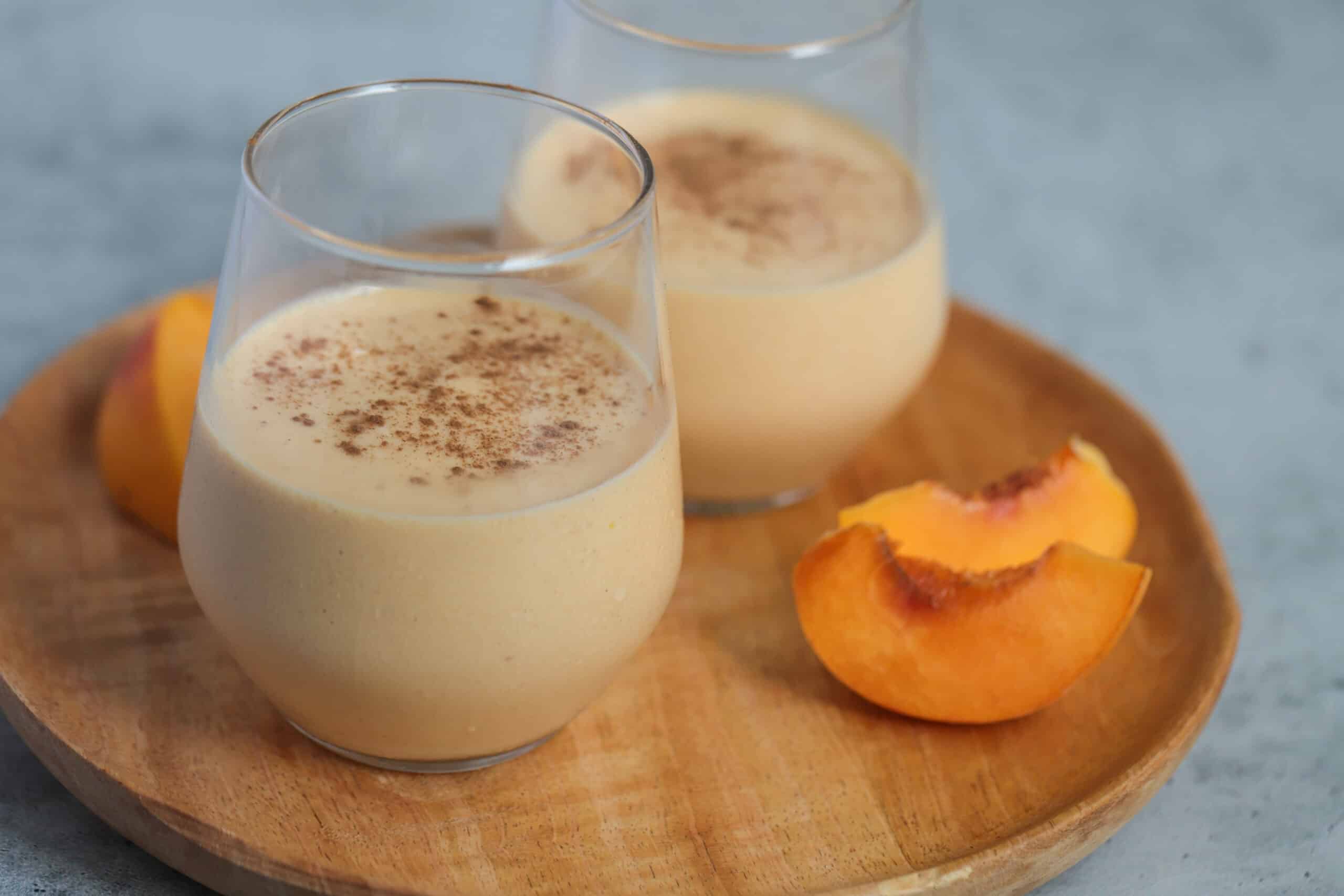 Perzik & Banaan Eiwit Smoothie - Nutrifoodz