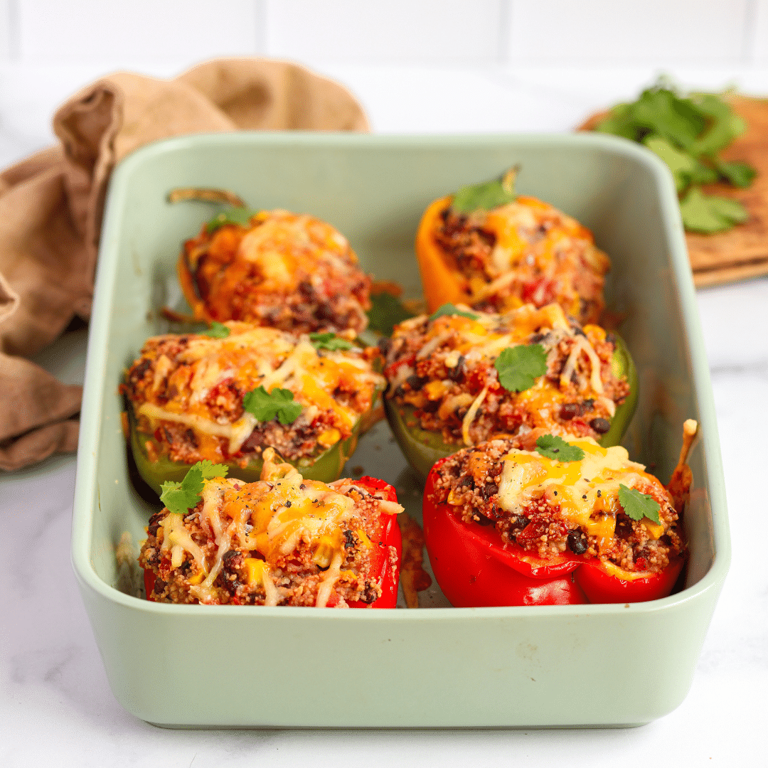 Quinoa Gevulde Paprika's - Nutrifoodz